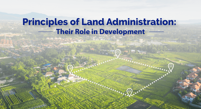 Principles of Land Administration: Their Role in Development - AIOS